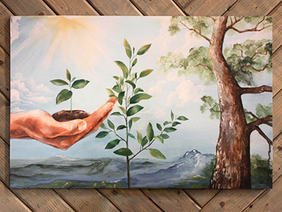 Original Artwork - Rachel Justice Art